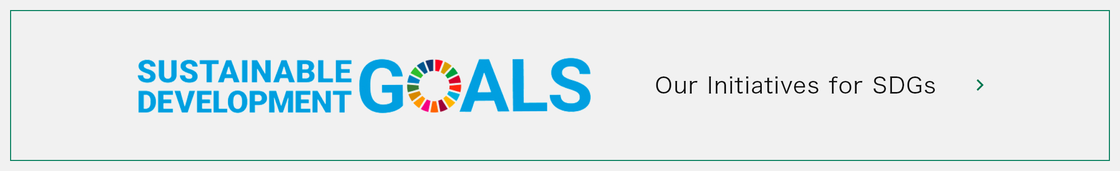 Sustainability message | MP Gokyo Food & Chemical